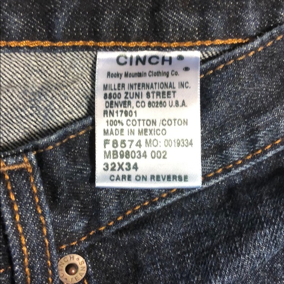 Cinch | Jeans | Cinch Silver Label Jeans 32x34 | Poshmark